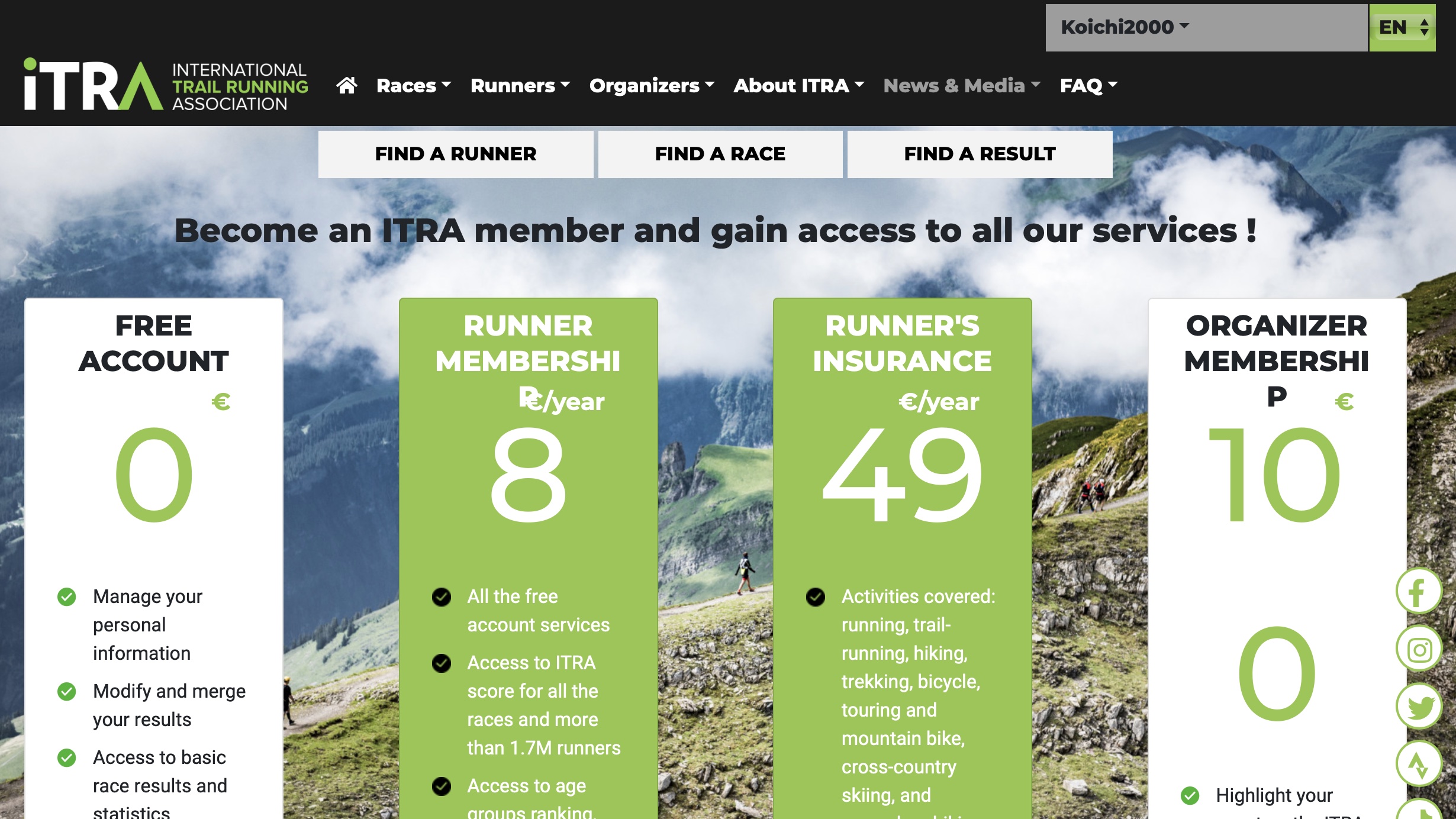 ITRAがウェブサイトを更新、PIとITRAポイントをアップデートし、競技カテゴリーも刷新 | DogsorCaravan トレイルランニング ...